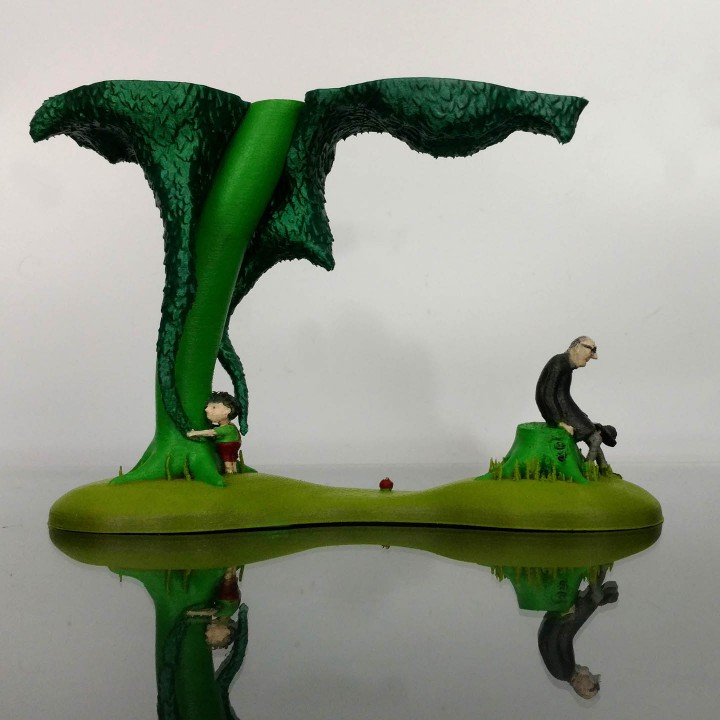 3D Printable The Giving Tree by cmag