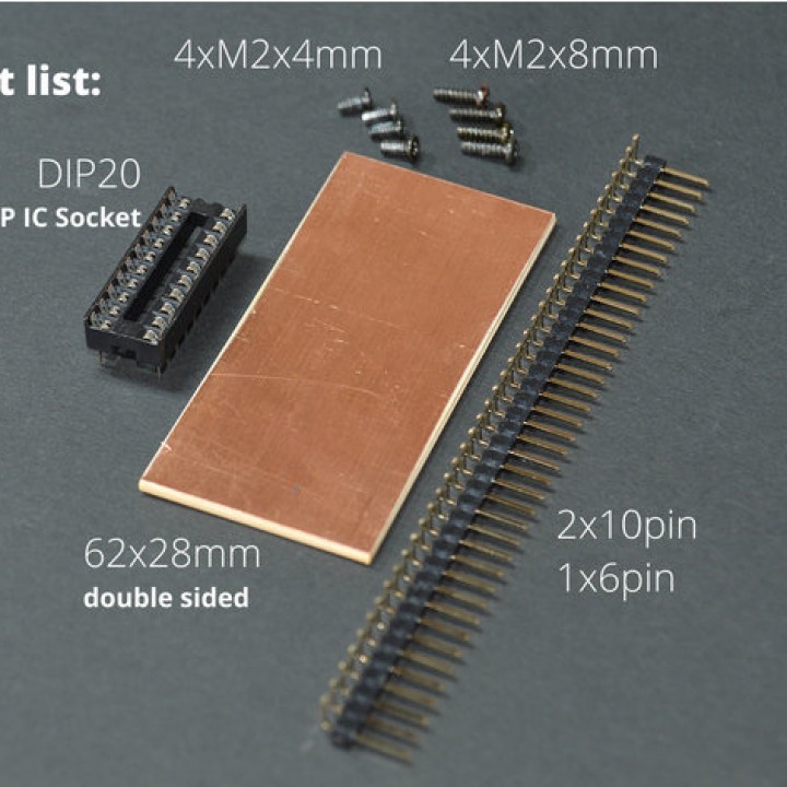 3D Printable ATtiny 85/2313 arduino programmer by TOPE designs