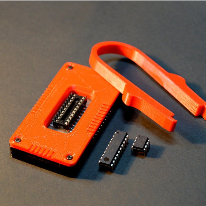3D Printable ATtiny 85/2313 arduino programmer by TOPE designs
