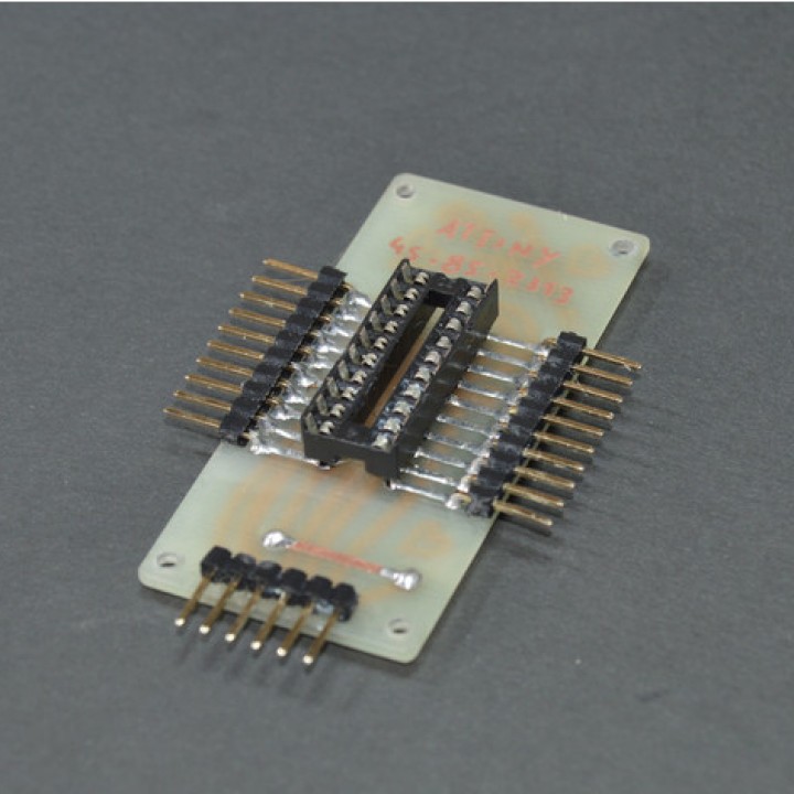 3D Printable ATtiny 85/2313 arduino programmer by TOPE designs
