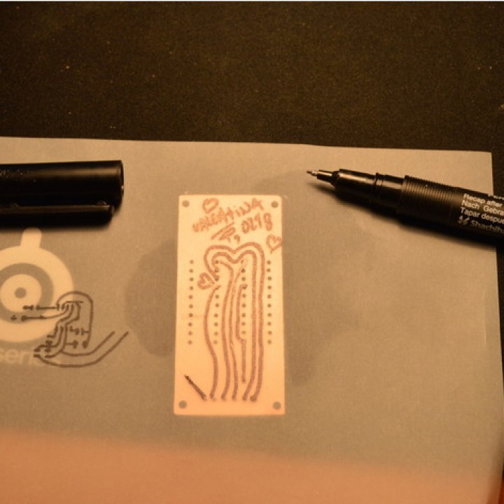 3D Printable ATtiny 85/2313 arduino programmer by TOPE designs