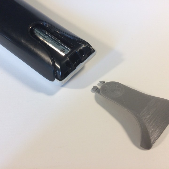 3D Printable DirecTV RC65 Remote Control Battery Cover Replacement by ...