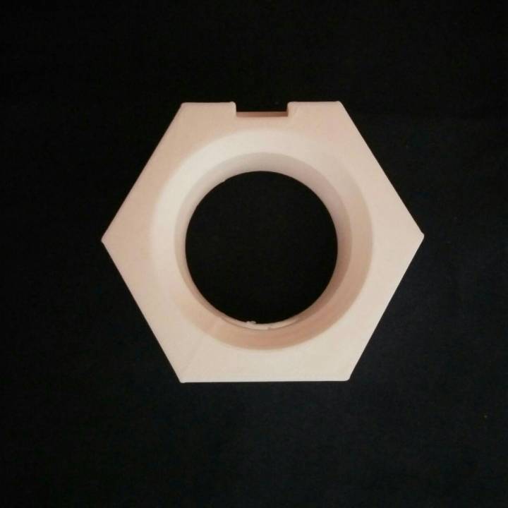 3D Printable Torture Test Nut. Test your printer by Bryce Coleman