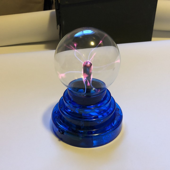 3D Printable Replacement Mini Plasma Orb Battery Cover by Josh Ackroyd