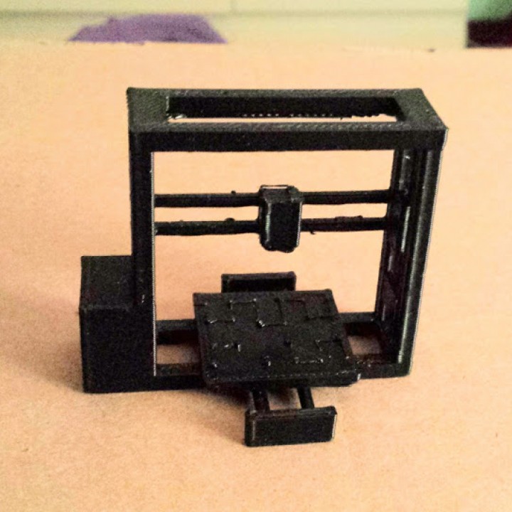 3D Printable LulzBot TAZ 1 3D Printer Model by Tia Bertz