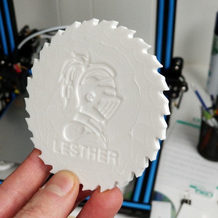 3D Printable Circular saw by Patrick Moreau