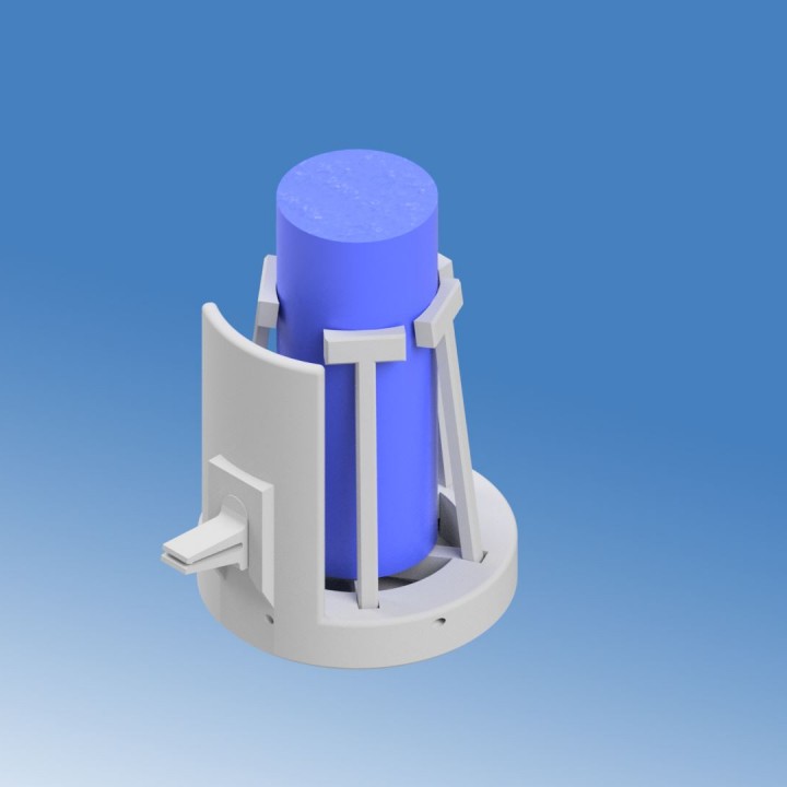 3D Printable Car mount cup holder by Gia3Dprojects