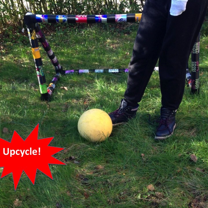 3D Printable Street Soccer Can Goal by Marco3D