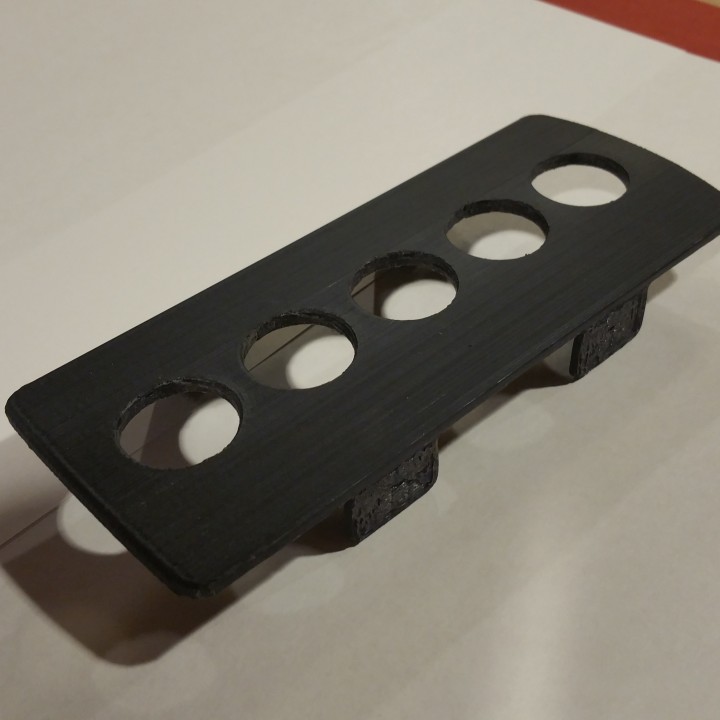3D Printable Grand Cherokee Switch panel by Dennis Spears II