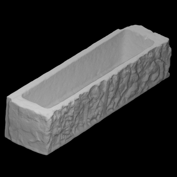 3D Printable Sarcophagus depicting the myth of Hippolytus and Phaedra ...