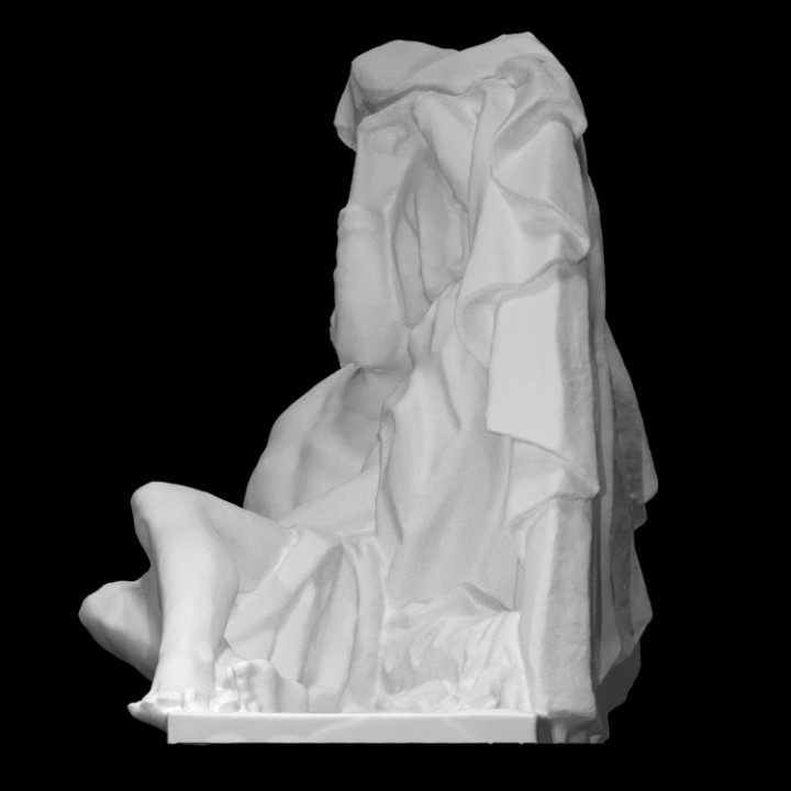 3D Printable Piedad del Panteón / Pantheon Piety by Scan The World