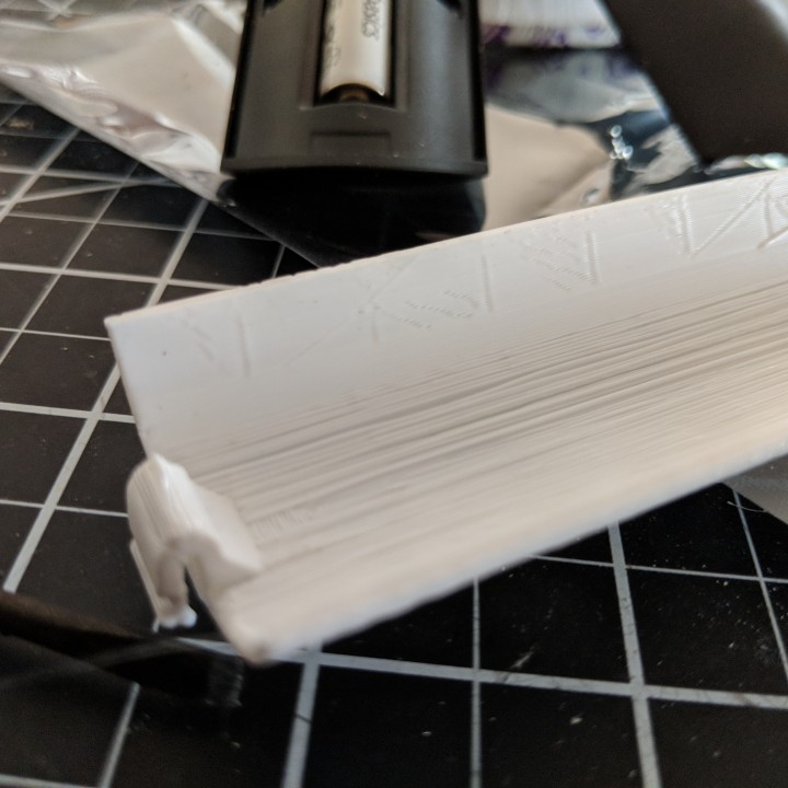 3D Printable Amazon Alexa Voice Remote Battery Cover by C H