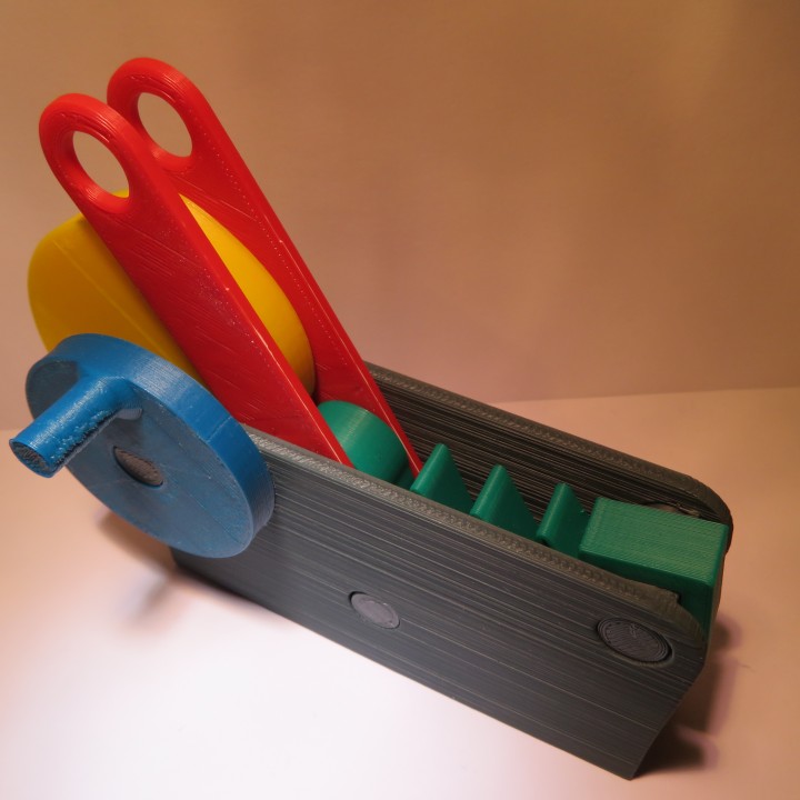 3D Printable Camshaft spring mechanism by EL3D