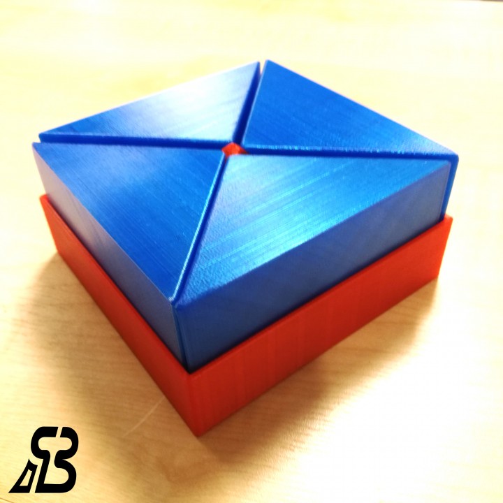 3D Printable Pyramid Volume example by Patrick Sundsvald Böttiger