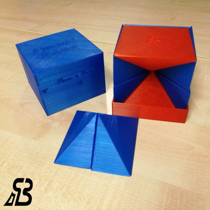 3D Printable Pyramid Volume example by Patrick Sundsvald Böttiger