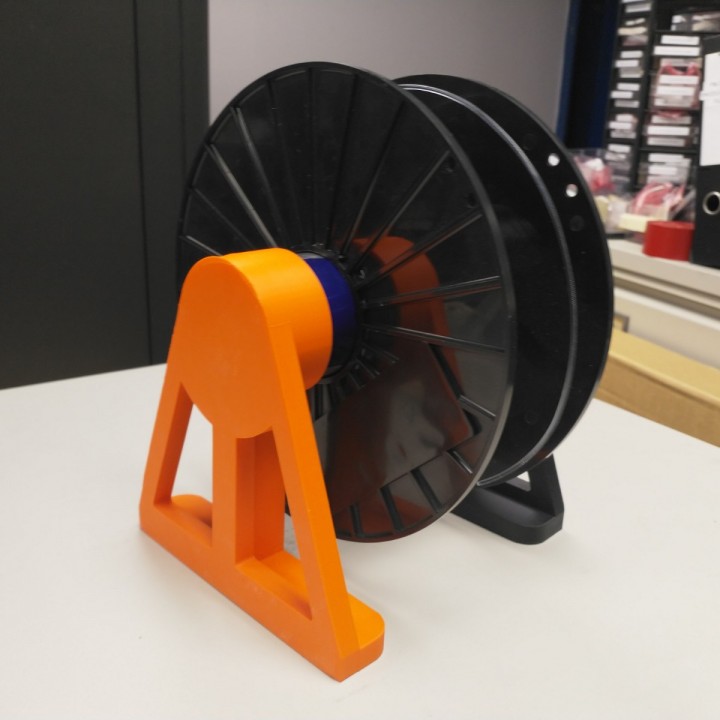 3D Printable 250ml CAN filament reel holder (1KG reels) by Thomas Gooderham