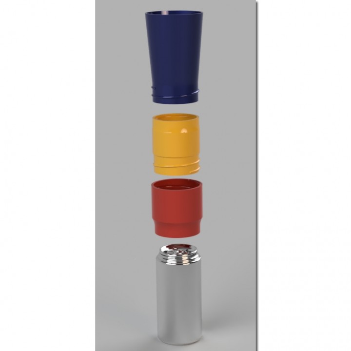 3D Printable Camp fire water purifier by Jason Bird