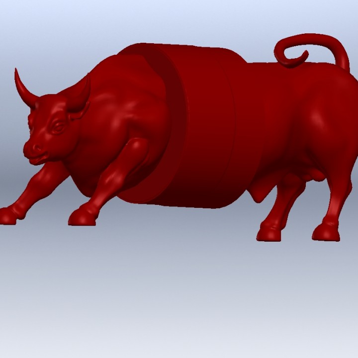 3D Printable RedBull - Front and Back by Dustin Reynolds