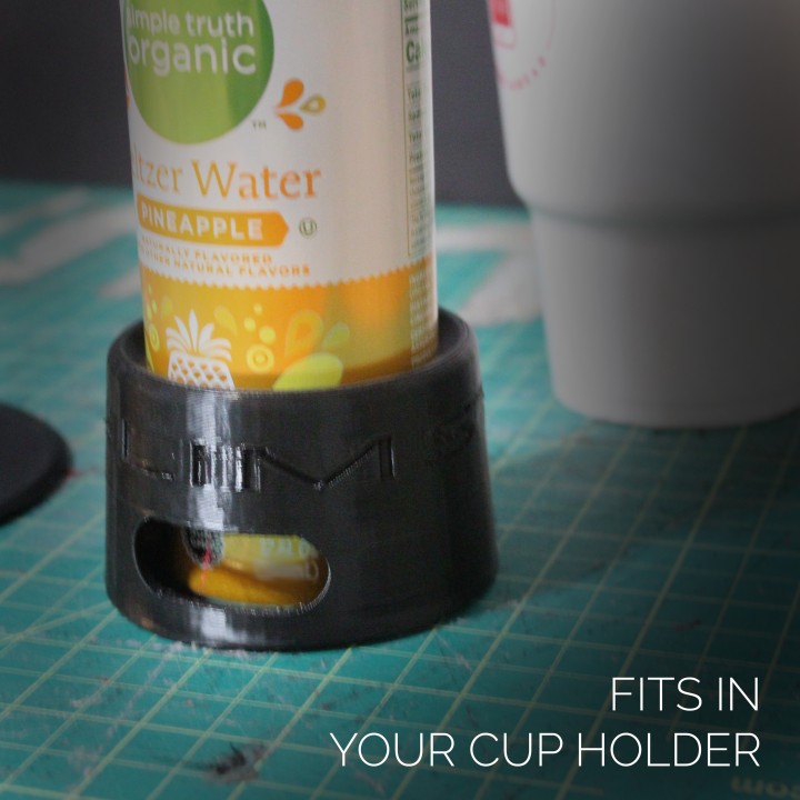 3D Printable Slim Can Slim Stand by Jonathan Spoerke