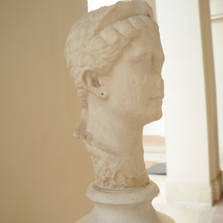 3D Printable Portrait of Antonia Minor by Scan The World