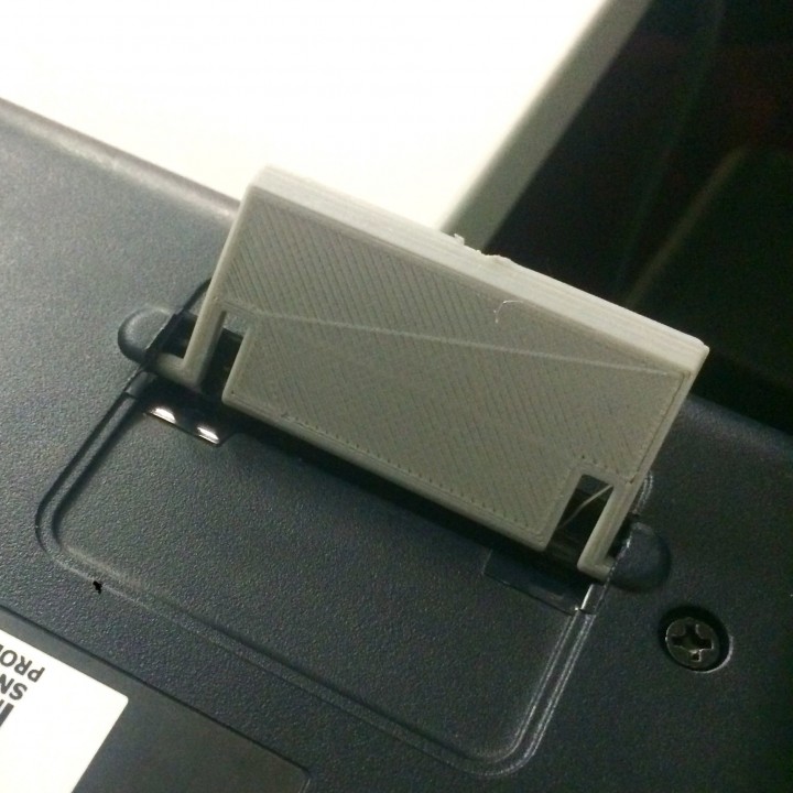 3D Printable Universal Keyboard Leg Replacement by Tom Lucette
