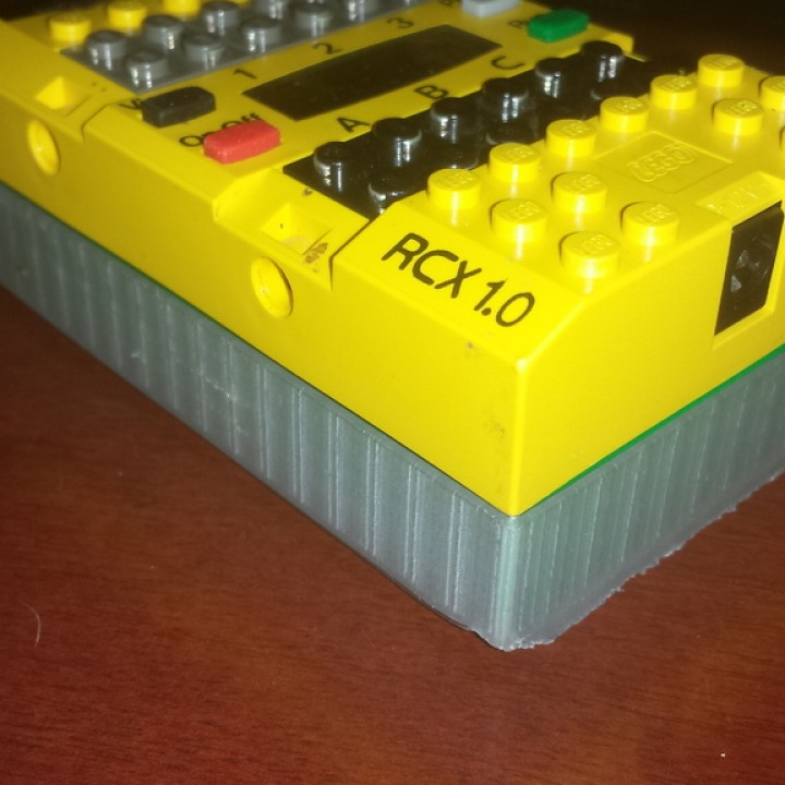 3D Printable Lego Mindstorms RCX Backplate by Jim Dewhurst
