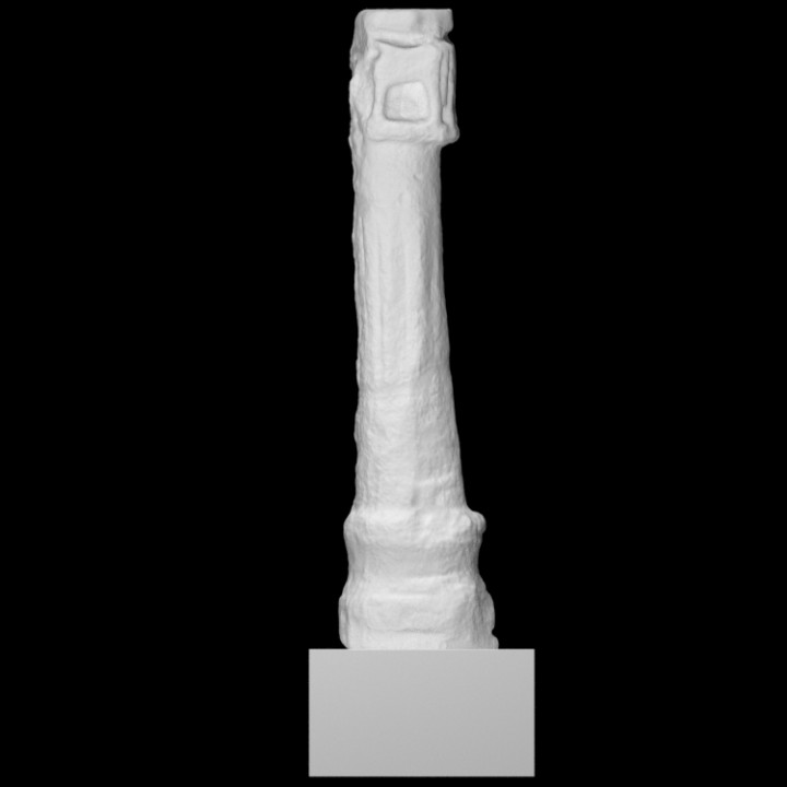 3D Printable Window pillar by Scan The World
