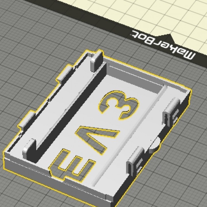 3D Printable LEGO MINDSTORM EV3 battery cover by Matthew Maloney
