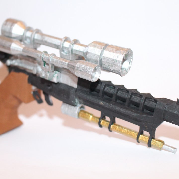 3D Printable S-5 blaster pistol from Starwars and Starwars battlefront ...