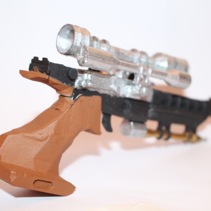 3D Printable S-5 blaster pistol from Starwars and Starwars battlefront ...