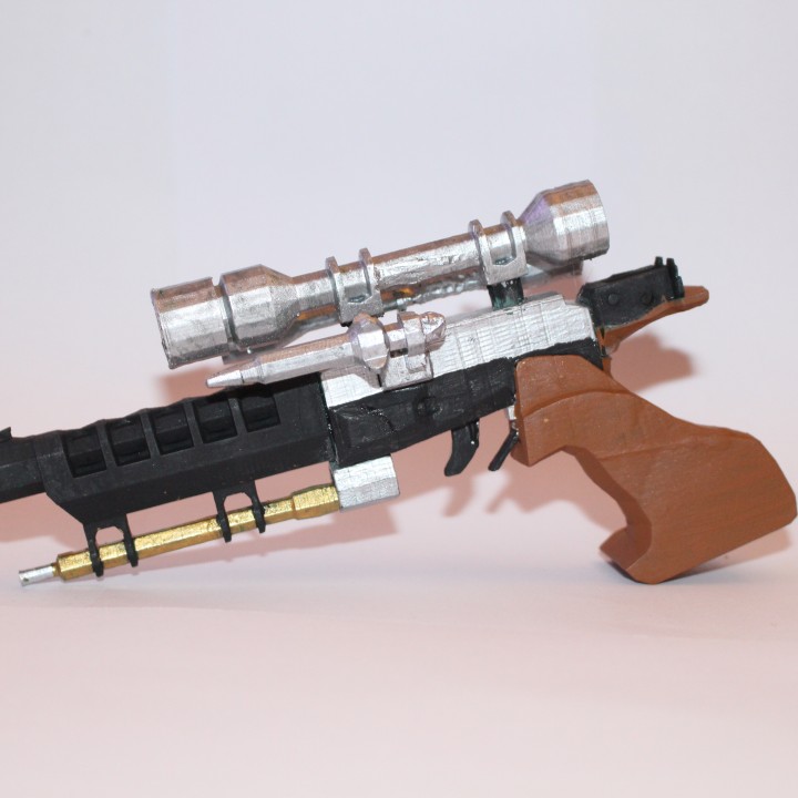 3D Printable S-5 blaster pistol from Starwars and Starwars battlefront ...