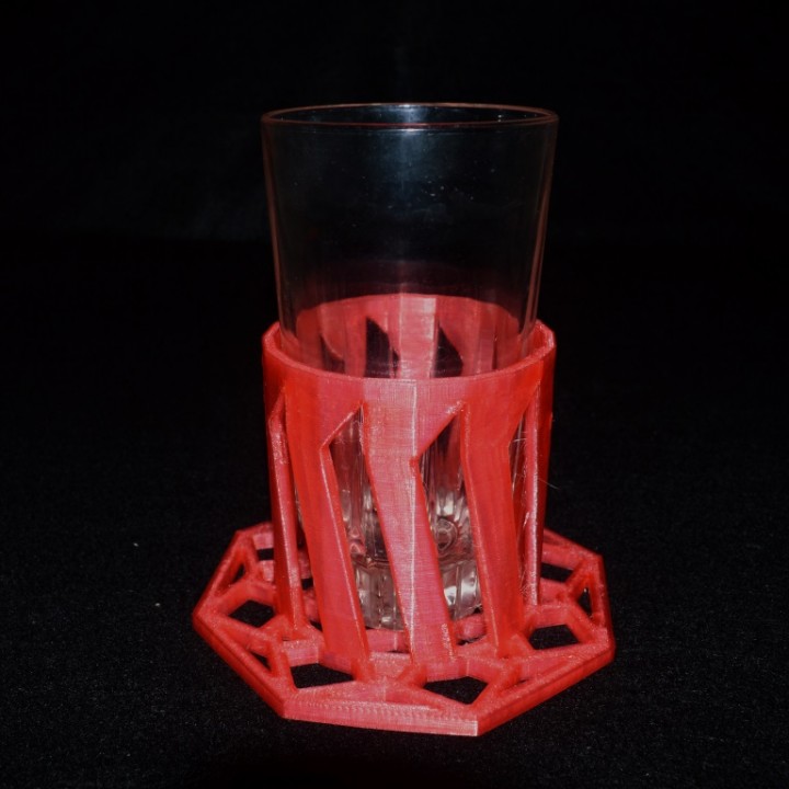 3D Printable Beverage/Cup Holder by easai