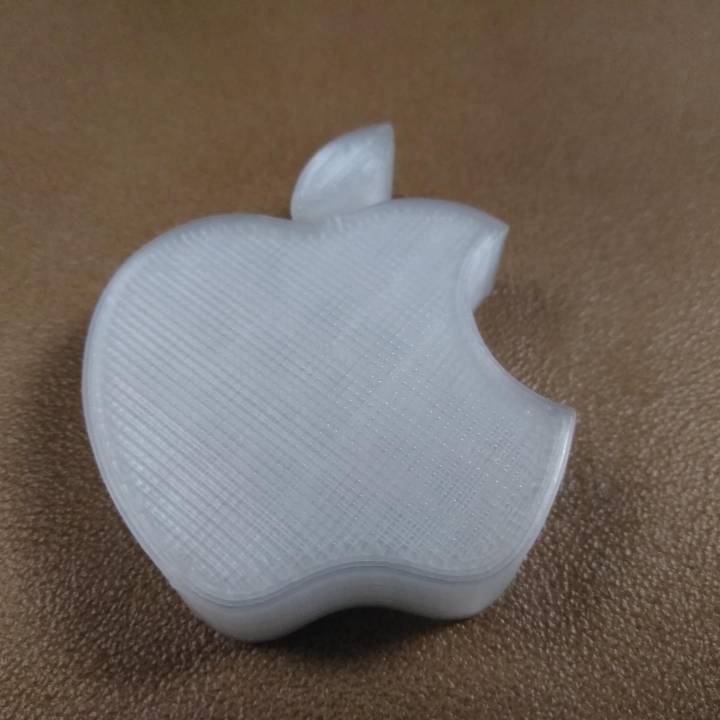 3D Printable Apple logo by Matthew Kaye