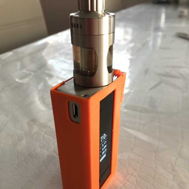 3D Printable case for cuboid mini with power button by emmanuel