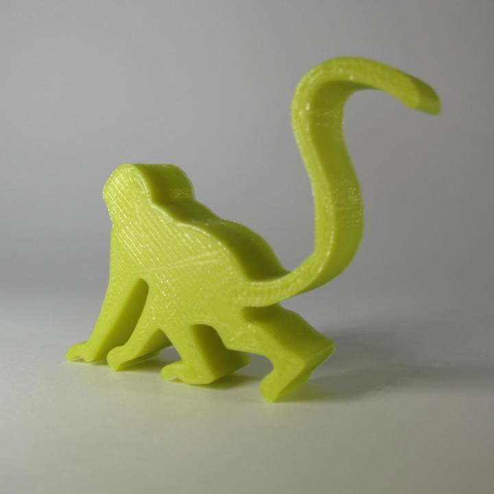 3D Printable Monkey by Matthew Kaye