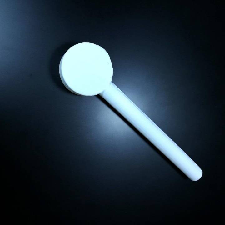 3D Printable Printable Circle Wand by Sammy Ekaran