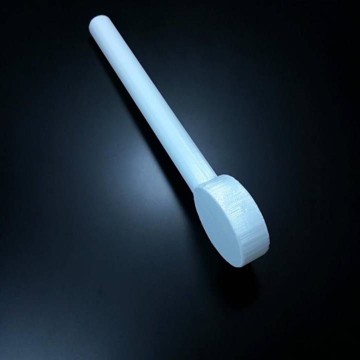 3D Printable Printable Circle Wand by Sammy Ekaran