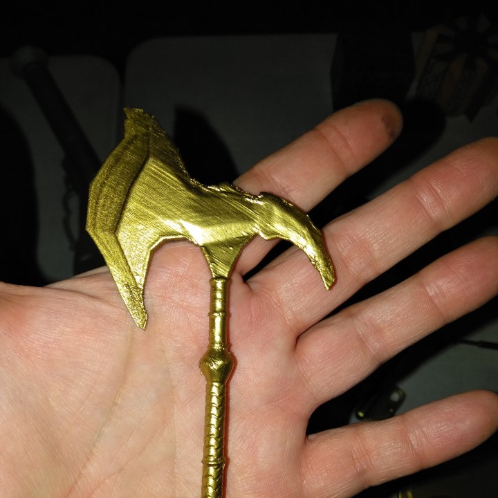 3D Printable DARIUS AXE FROM LEAGUE OF LEGENDS by SHOLM JARBOE