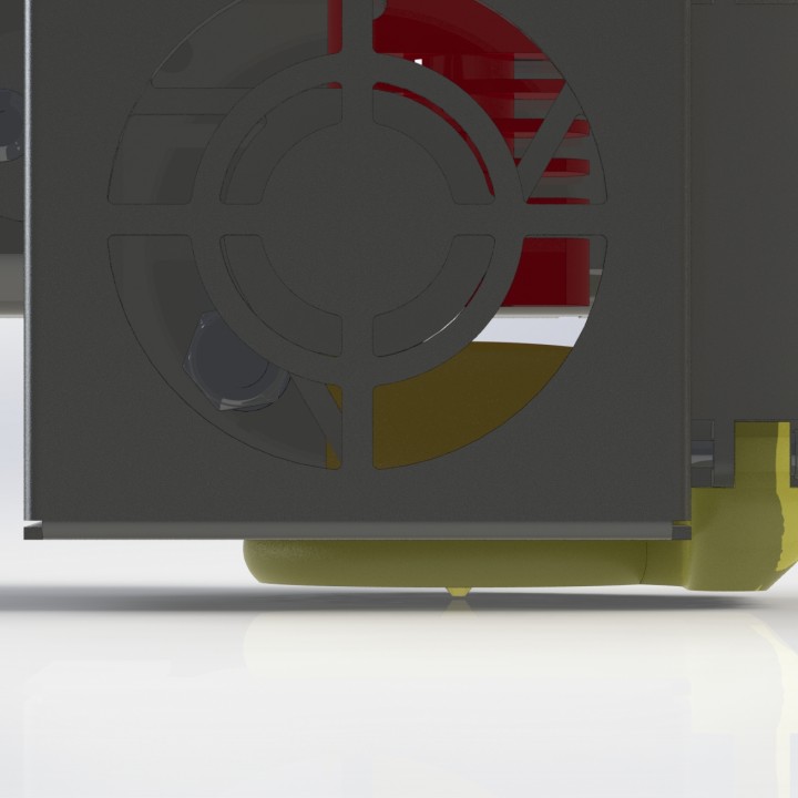 3D Printable CR-10 / S Circular Fan Duct for OEM fan by Juan Francisco ... 3D Printable CR-10 / S Circular Fan Duct for OEM fan by Juan Francisco ...