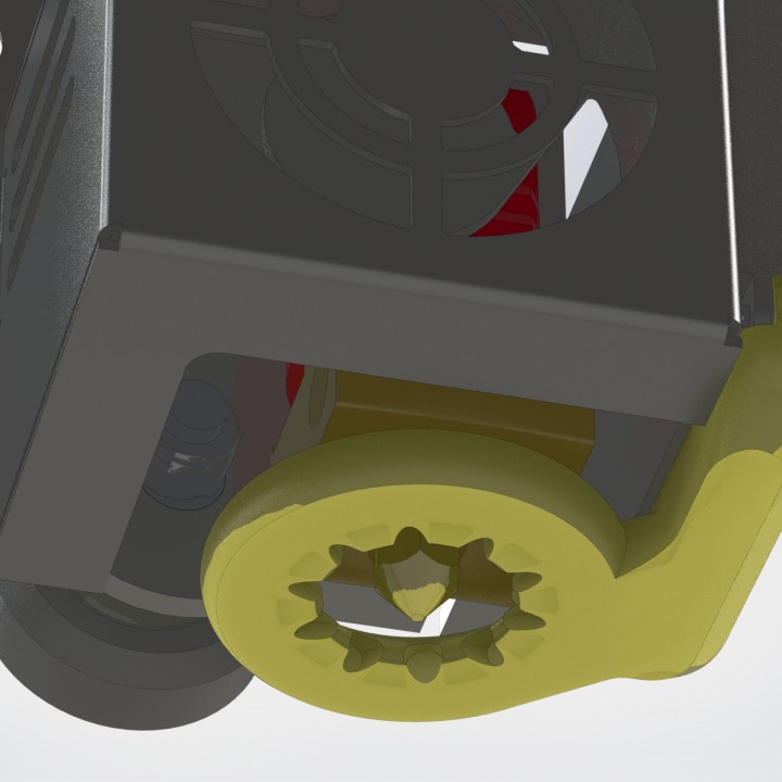 3D Printable CR-10 / S Circular Fan Duct for OEM fan by Juan Francisco ... 3D Printable CR-10 / S Circular Fan Duct for OEM fan by Juan Francisco ...