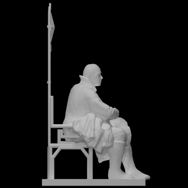 3D Printable Yuri Senkevich by Scan The World