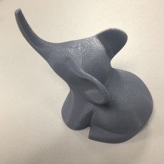 3D Printable Elephant by BQ 3D