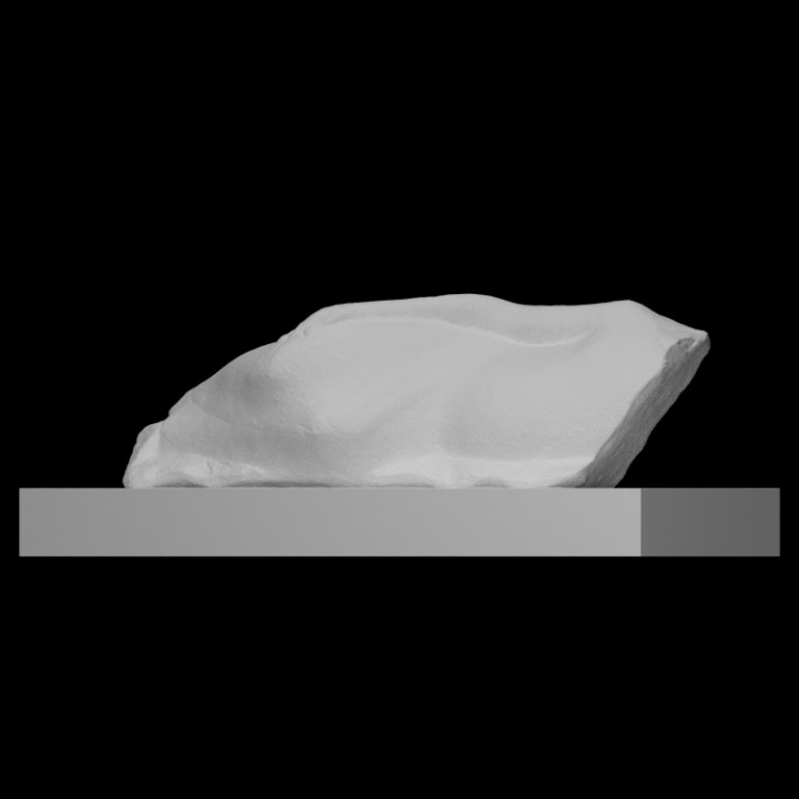 3D Printable Reclining Man by Scan The World