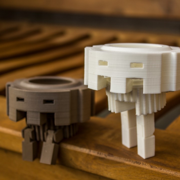 3D Printable CogBot - Moving cog robot! by Harry Roper