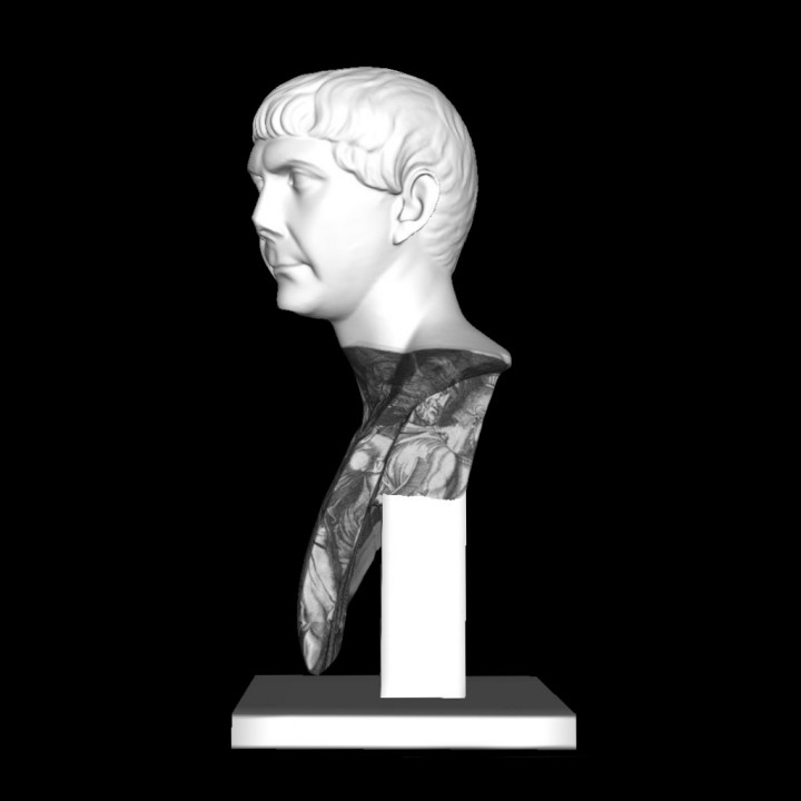 3D Printable Trajan Two Ways by Alice Martin