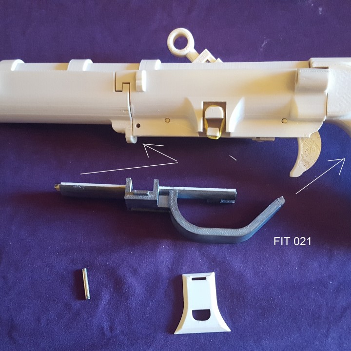 3D Printable flintlock by colin