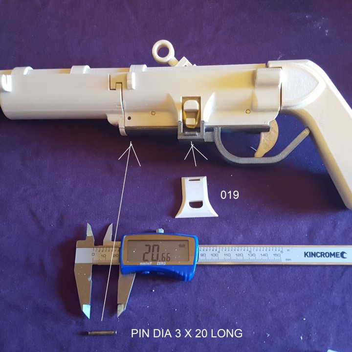 3D Printable flintlock by colin