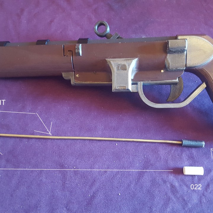 3D Printable flintlock by colin