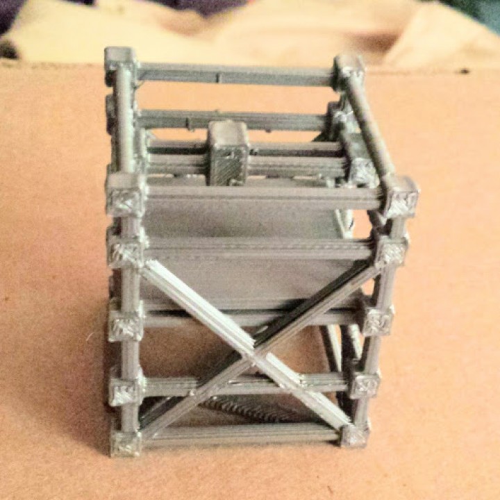 3D Printable RepRap Darwin 3D Printer Model by Tia Bertz