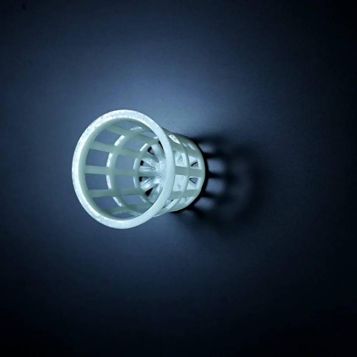 3D Printable Metallic office Dustbin by Sammy Ekaran